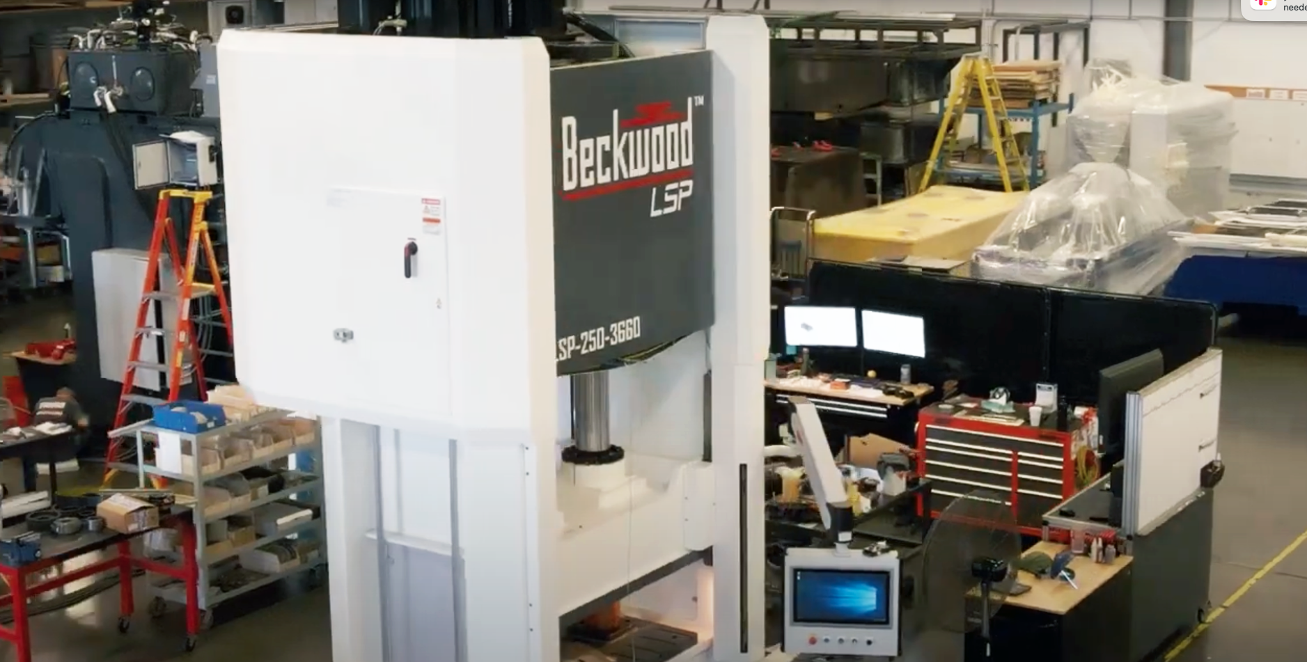Advanced Linear Servo Press Solutions | Beckwood Press