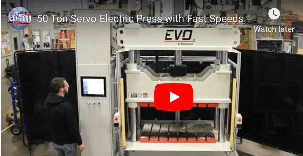 SERVO-ELECTRIC PRESSES | Beckwood